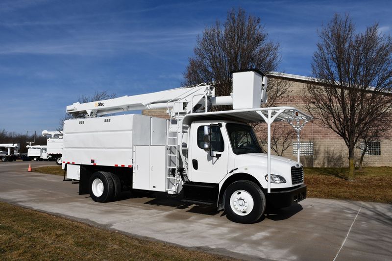 2015 FREIGHTLINER M2 BUSINESS CLASS 12FT ALTEC FORESTRY BODY 65FT WORK ...