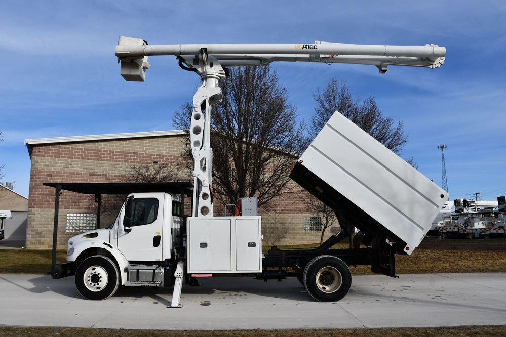 2018 FREIGHTLINER M2 11 FT ALTEC FORESTRY BODY 75 FT WORK HEIGHT ALTEC ...