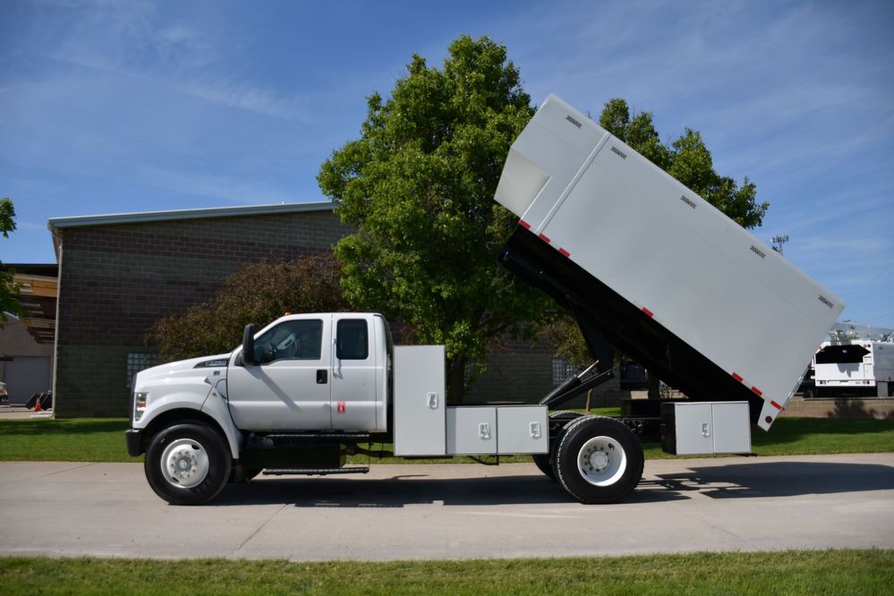 2017 FORD F750 EXTENDED CAB 15X6 ARBORTECH HIGH CAPACITY CHIP BODY ...