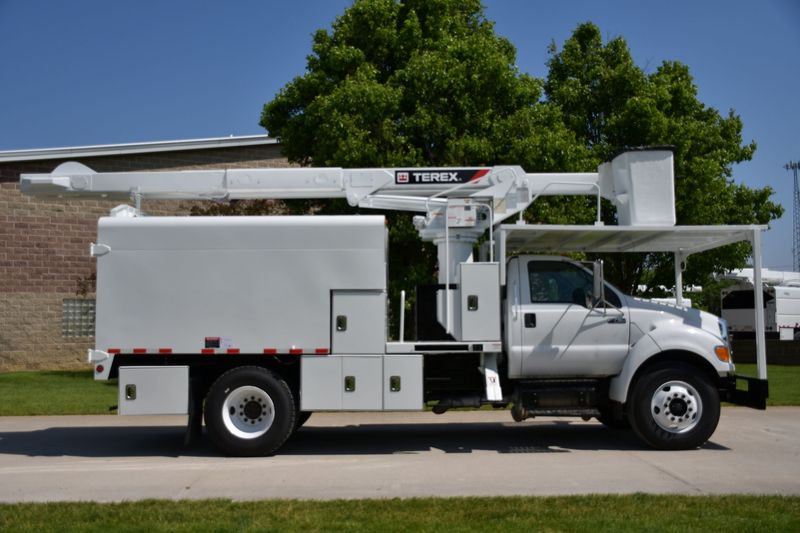 2015 FORD F750 11 FT ARBORTECH FORESTRY BODY 61 FT WORK HEIGHT TEREX HI ...