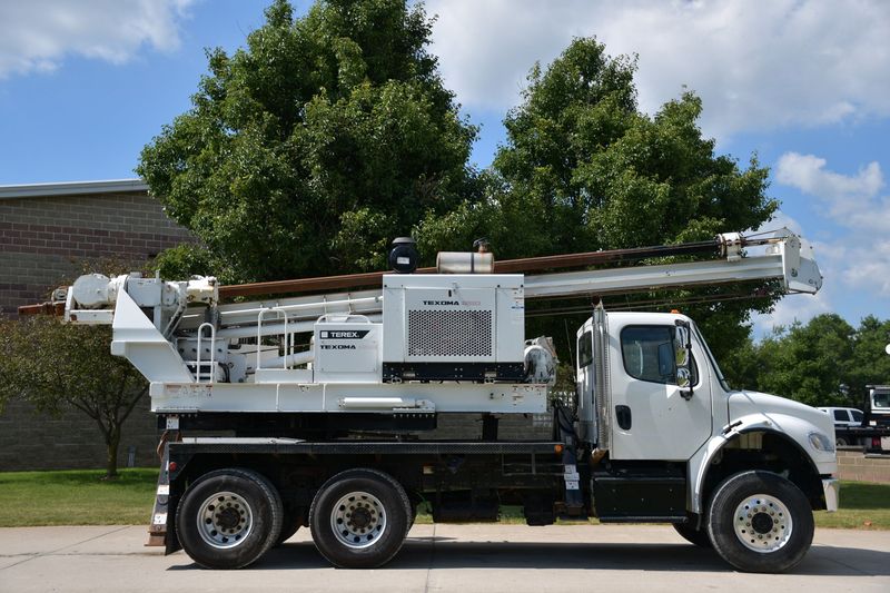2015 FREIGHTLINER M2 106 6X6, FLATBED, 37' SHEAVE HEIGHT TEXOMA A650-40 ...