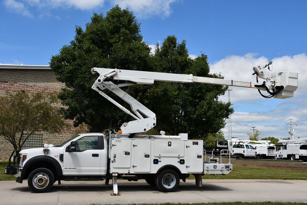 2019 FORD F550 12 FT ALTEC UTILITY BODY 46 FT WORK HEIGHT ALTEC AT41 ...