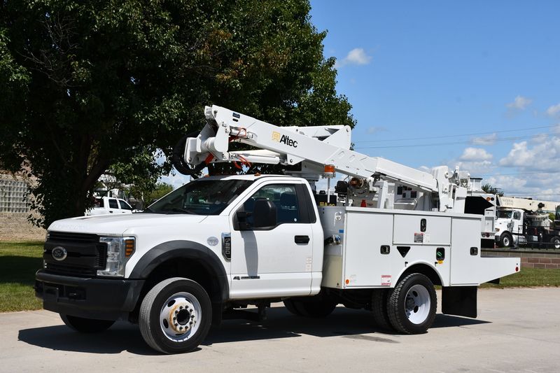 2019 FORD F550 12 FT ALTEC UTILITY BODY 42 FT WORK HEIGHT ALTEC AT37G ...
