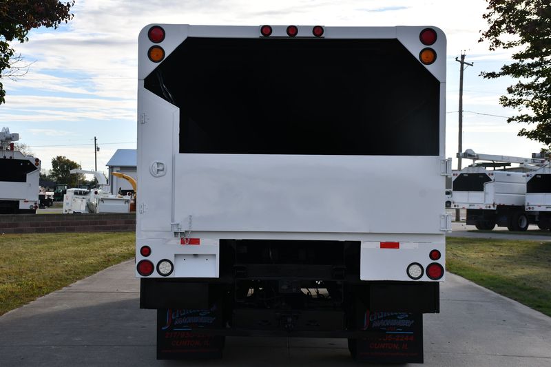 2006 FORD F750 14 FT ARBORTECH CHIP BODY WITH L SHAPE TOOL BOXES