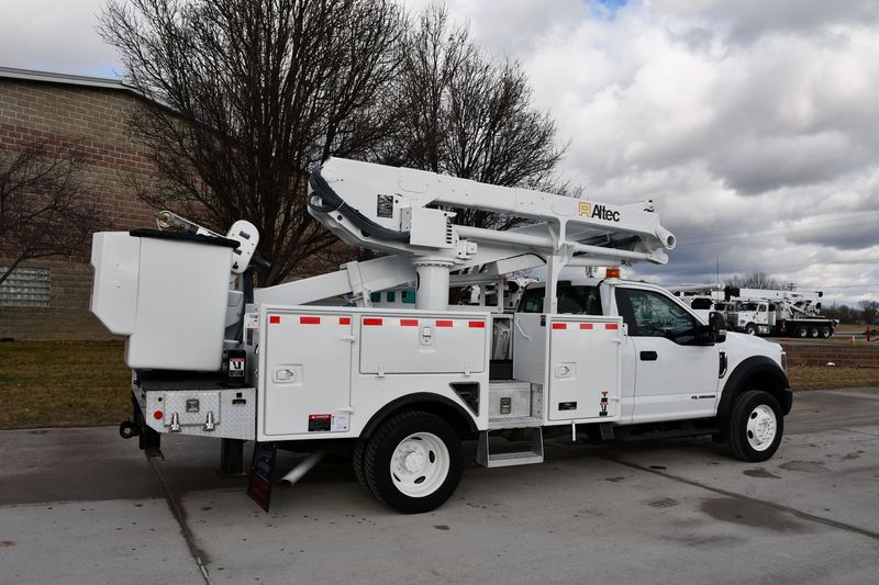 2019 FORD F550 4X4 12 FT ALTEC UTILITY BODY 53 FT WORK HEIGHT AT48 ...