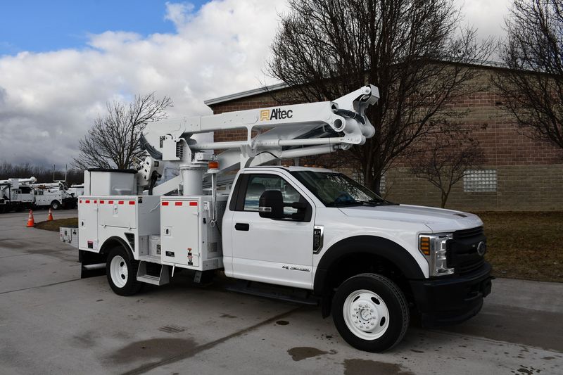 2019 FORD F550 4X4 12 FT ALTEC UTILITY BODY 53 FT WORK HEIGHT AT48 ...