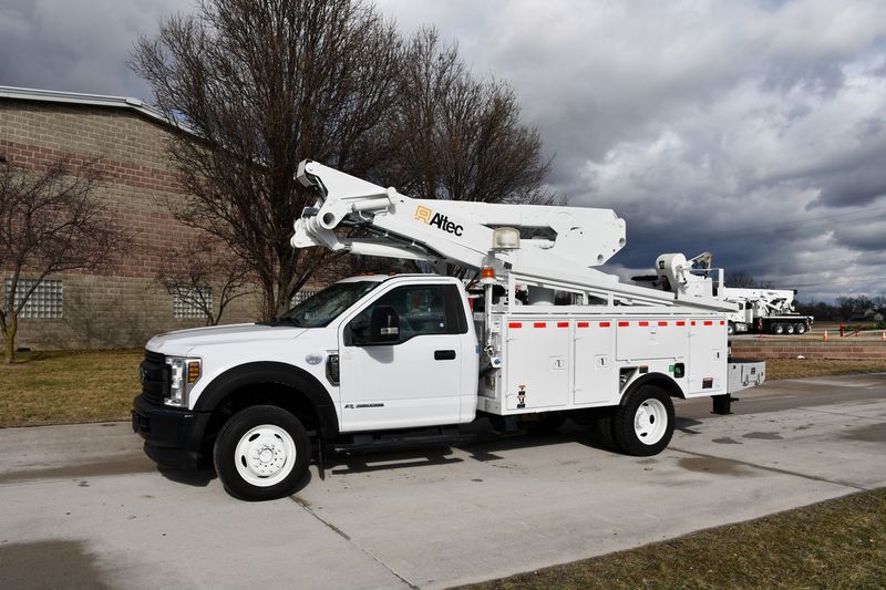2019 FORD F550 4X4 12 FT ALTEC UTILITY BODY 53 FT WORK HEIGHT AT48 ...